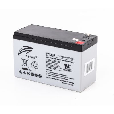 Інформація про Ritar RT1290 - Акумуляторна батарея 12 В 9 Aгод ...